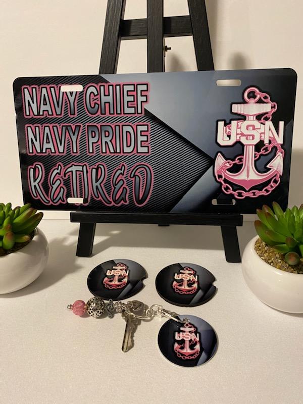 License plate – Demo's Creations LLC